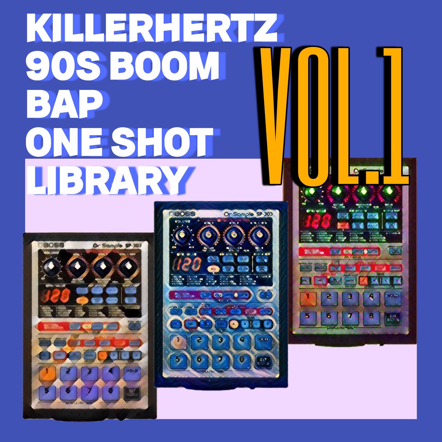 KillerHertz 90s Boombap One Shot Sample Pack – 16-levels