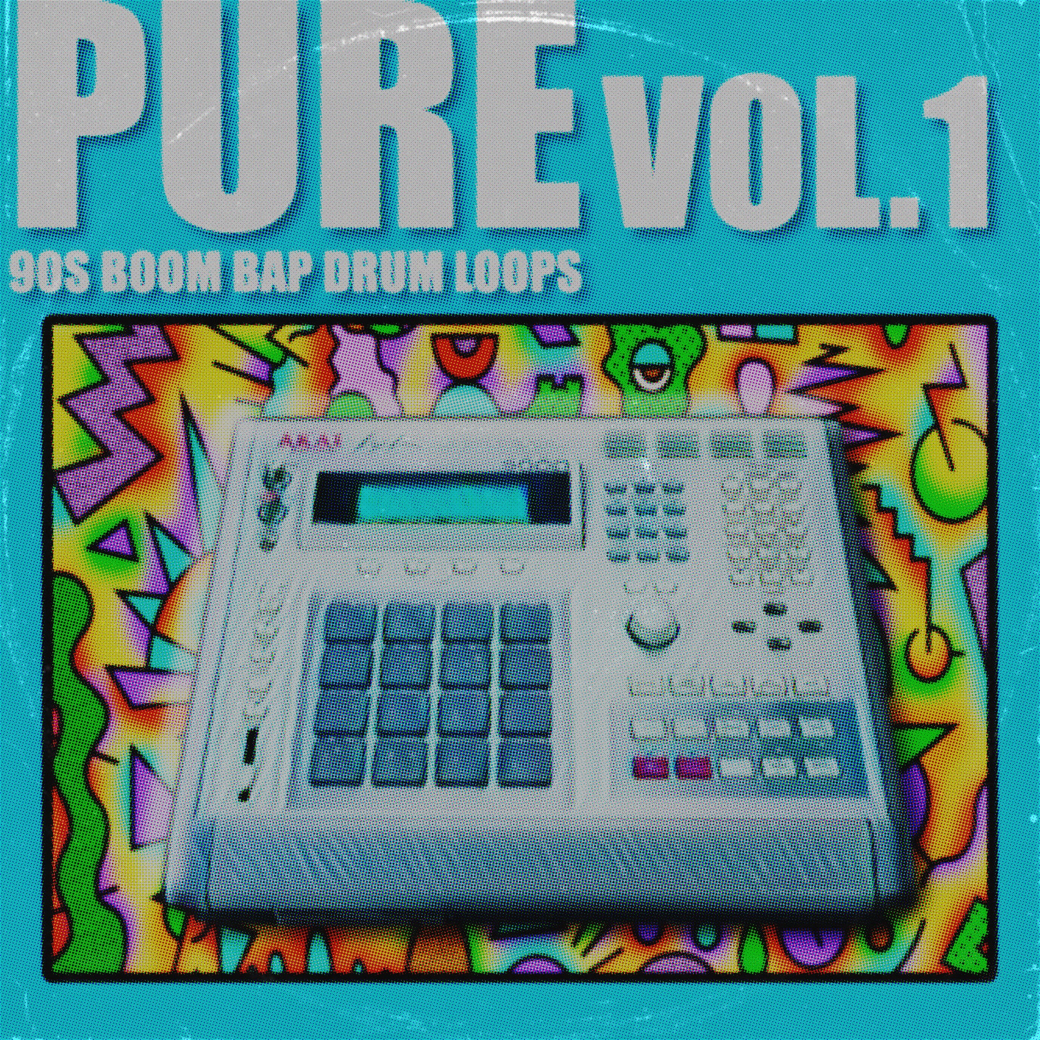 Pure 90s Boom Bap Drum Loops – 16-levels