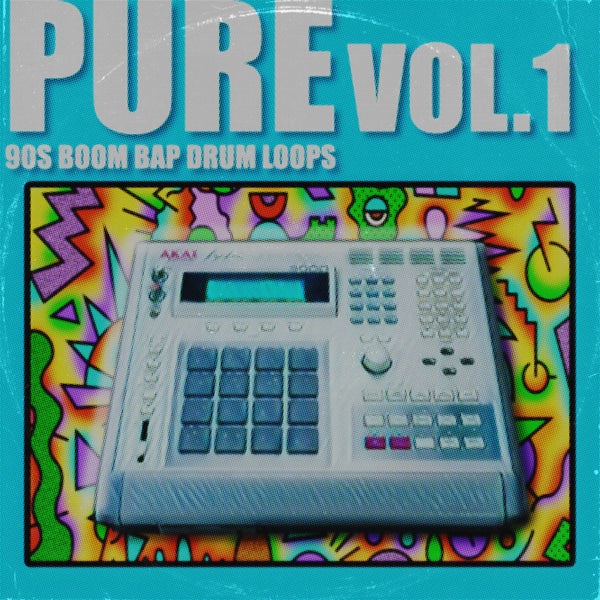 Pure 90s Boom Bap Drum Loops – 16-levels